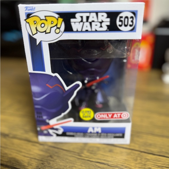 Funko | Toys | Funko Star Wars Pop Am Figure Purple And Red | Poshmark